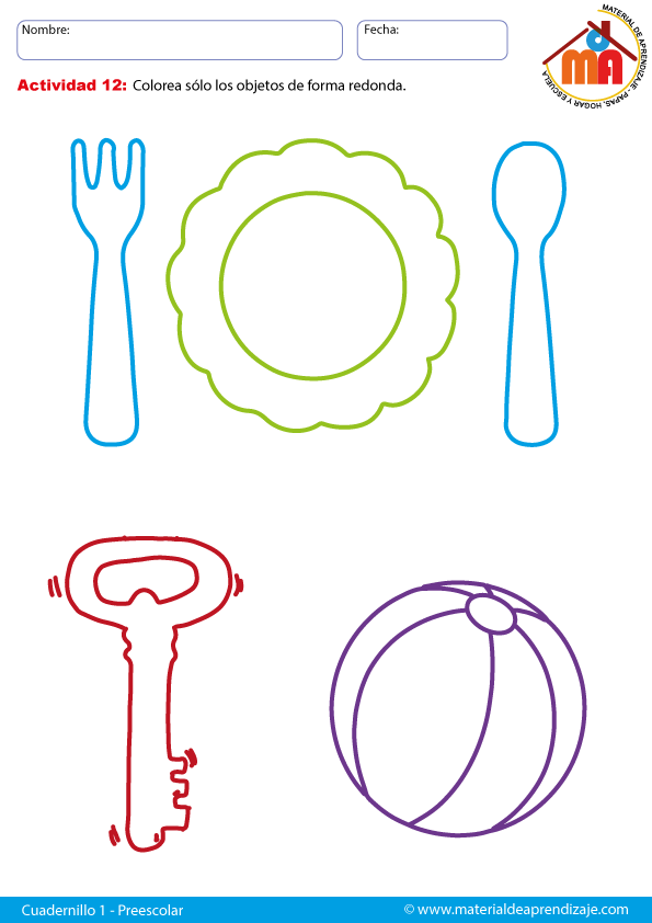 Actividades para infantil Cuadernillo 1