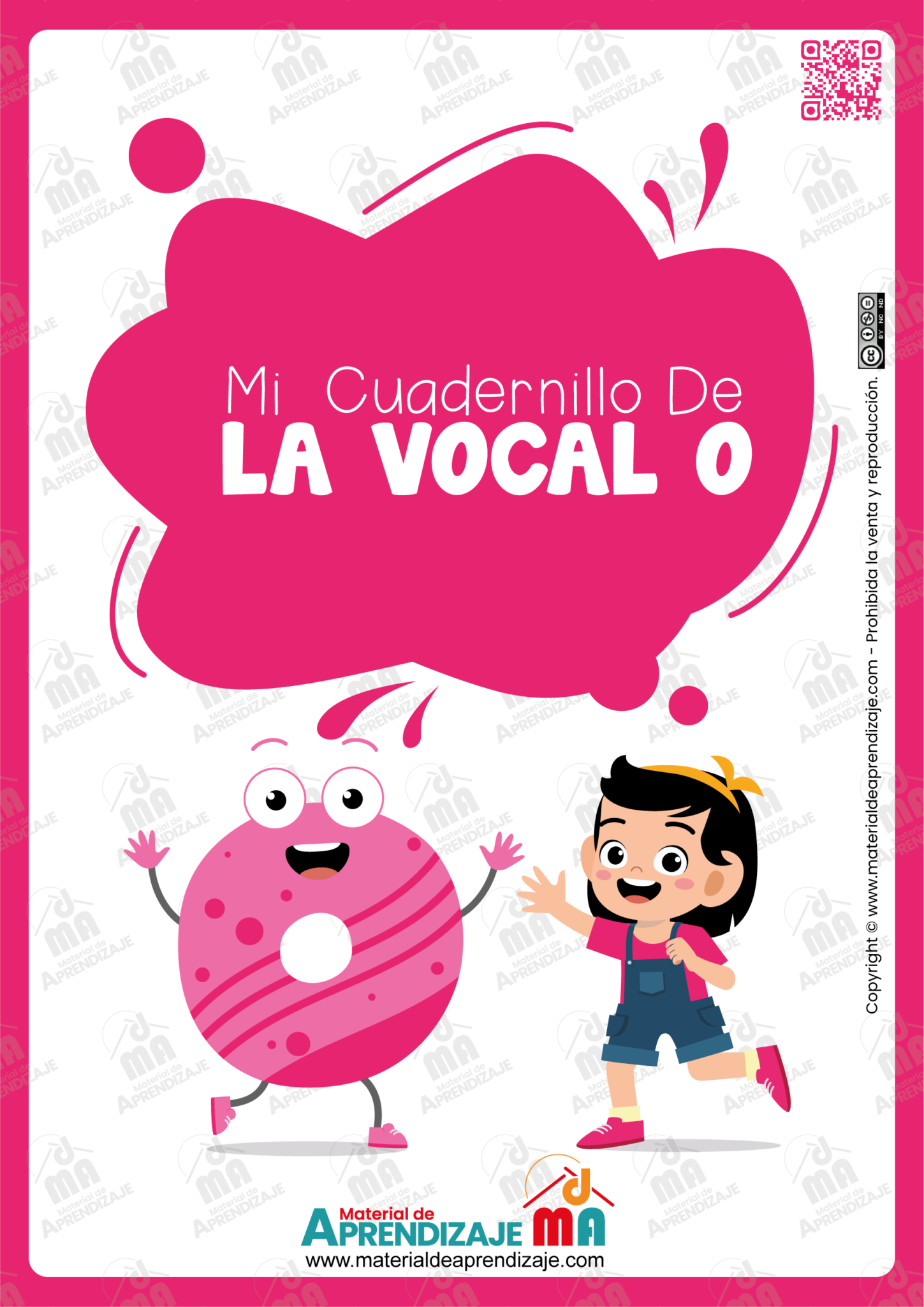 La vocal o: Lecto-escritura “Material de aprendizaje” | Material de ...