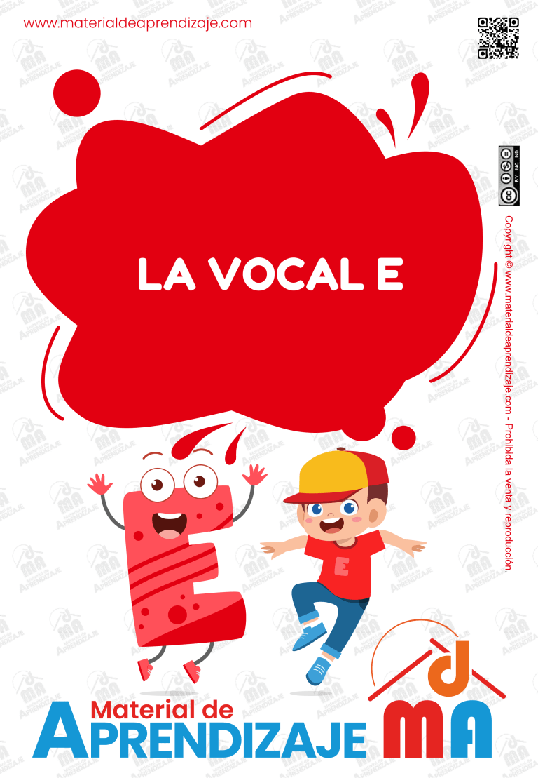 La vocal e