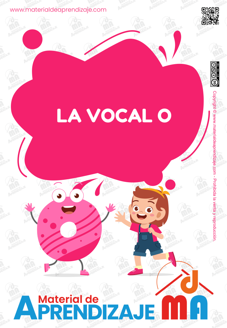 La vocal o: Lecto-escritura “Material de aprendizaje” : Material de ...