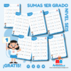 Cuaderno en pdf de sumas para primer grado - 66 fichas | Material de ...