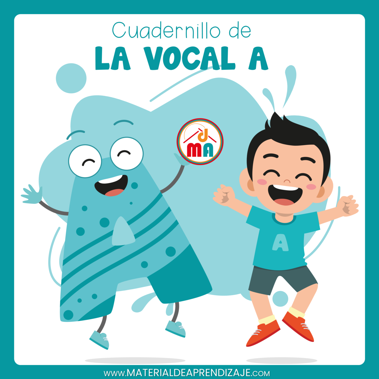 Lecto-escritura la vocal a - Material de Aprendizaje