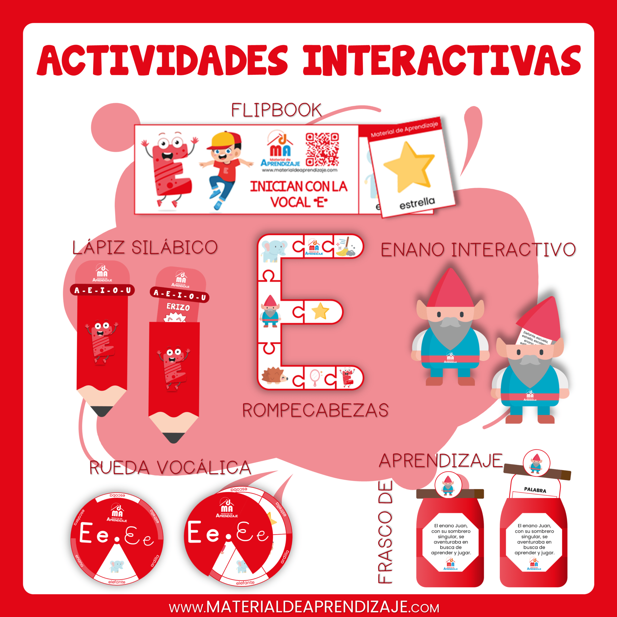 El Gran Libro Digital De Las Vocales - 109 páginas en cada PDF ...