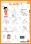 La vocal i: Lecto-escritura - Material de Aprendizaje