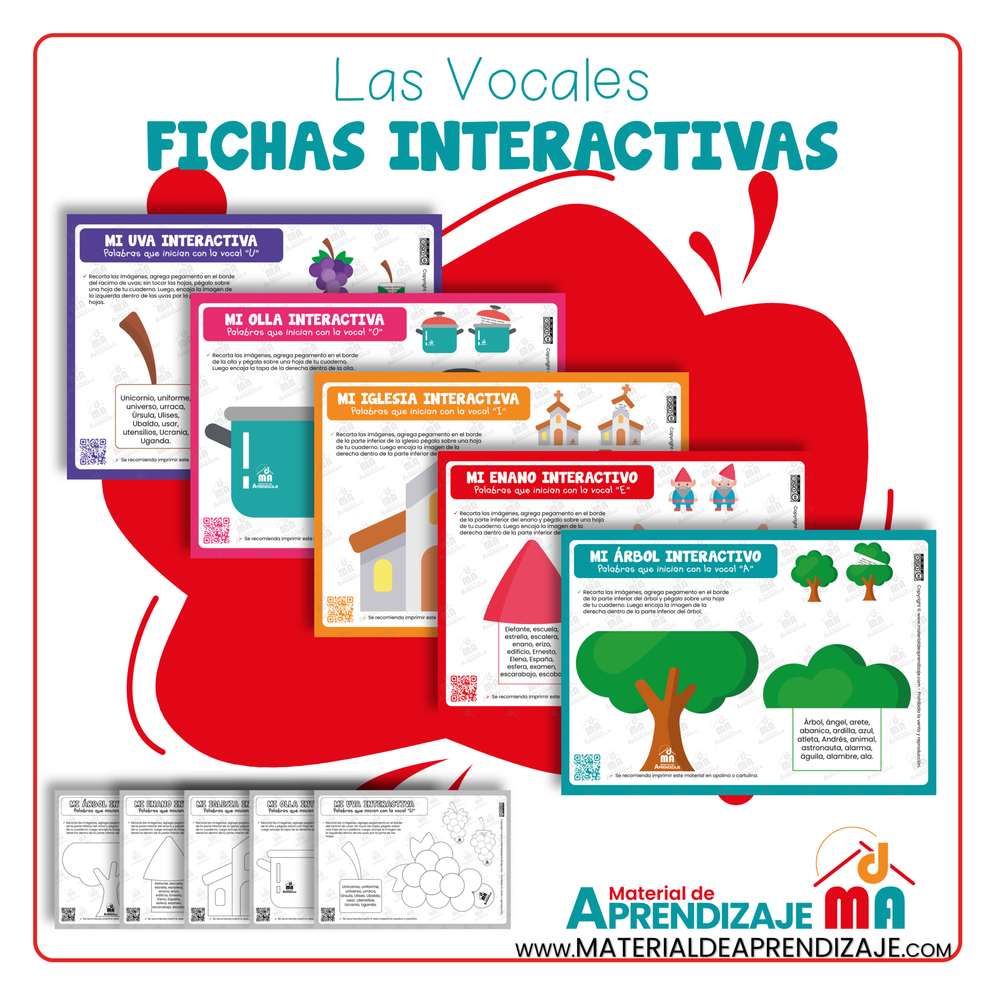 ¡Descarga Gratis Nuestro Divertido Material Interactivo de las Vocales ...